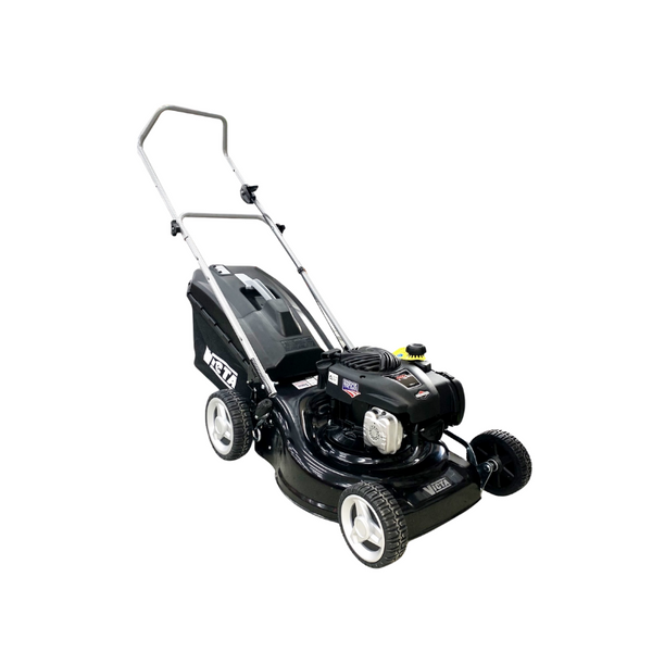 Victa 18 Inch Pressed Steel Push Lawn Mower Briggs and Stratton Engine